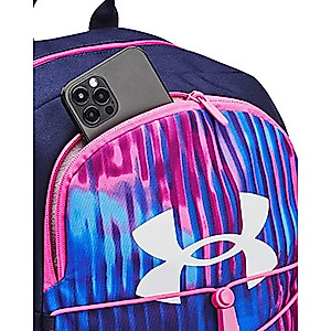 Under Armour Hustle Sport Backpack, (652) Rebel Pink/Midnight Navy/White, One Size Fits All