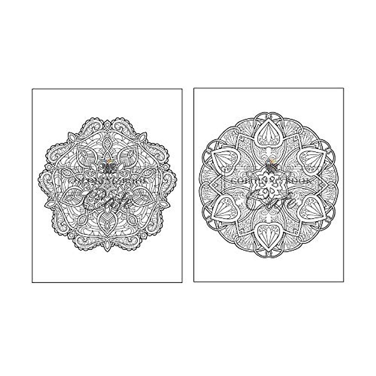 125 Mandalas: An Adult Coloring Book Featuring 125 of the World’s Most Beautiful Mandalas for Stress Relief and Relaxation (Mandala Coloring Books)