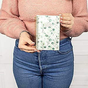 bloom daily planners 2023-2024 Pocket Planner - 4” x 6” - (July 2023 - July 2024) - MINI Weekly/Monthly Agenda Organizer & Calendar Book - Boho Greenery