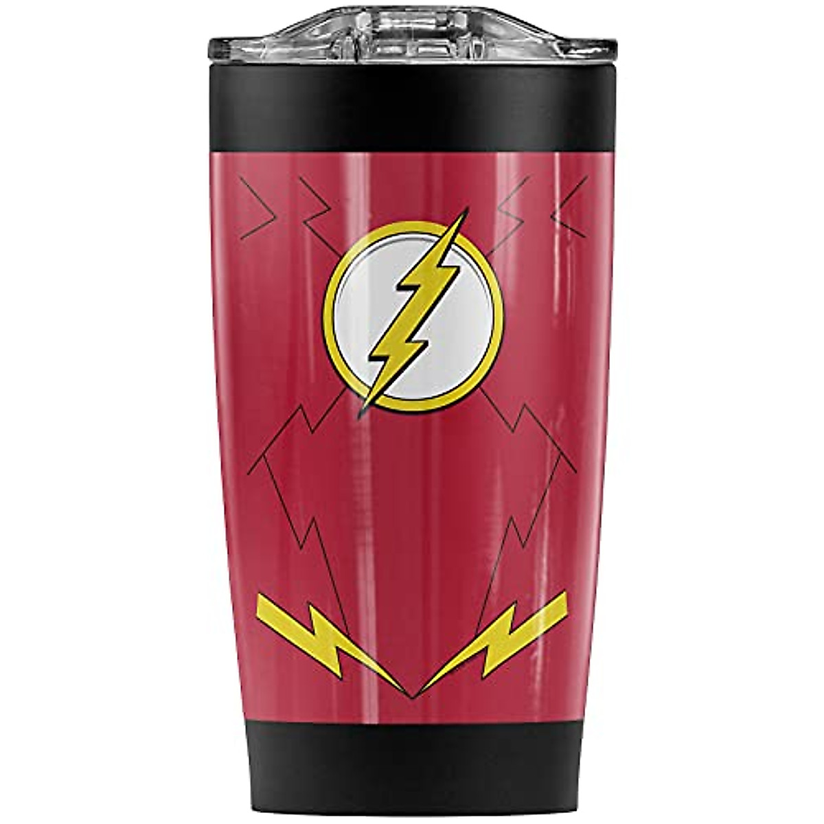 Logovision The Flash Flash Uniform Stainless Steel Tumbler 20 oz Coffee Travel Mug/Cup, Vacuum Insulated & Double Wall with Leakproof Sliding Lid | Great for Hot Drinks and Cold Beverages