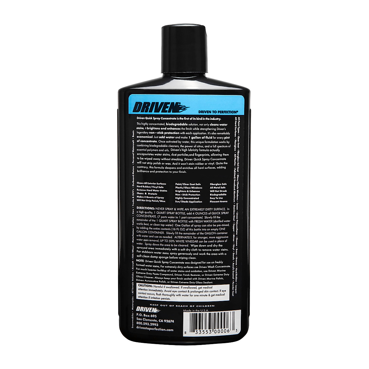 DRIVEN Quick Spray Concentrate