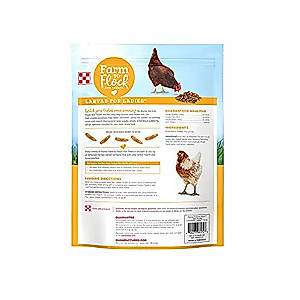Purina | Farm to Flock Larvae for Ladies™ Hen Treats (12 OZ)