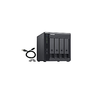 QNAP TR-004 4 Bay USB Type-C Direct Attached Storage (DAS) with hardware RAID (Diskless)