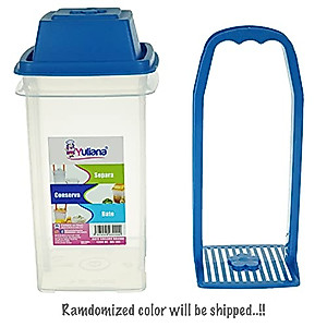 Ematik Bote Chilero 1 piece Grande Picle Storage Container Jalapenos Jalapeños Curtidos Picked Envinagre (Randomized color will be shipped)