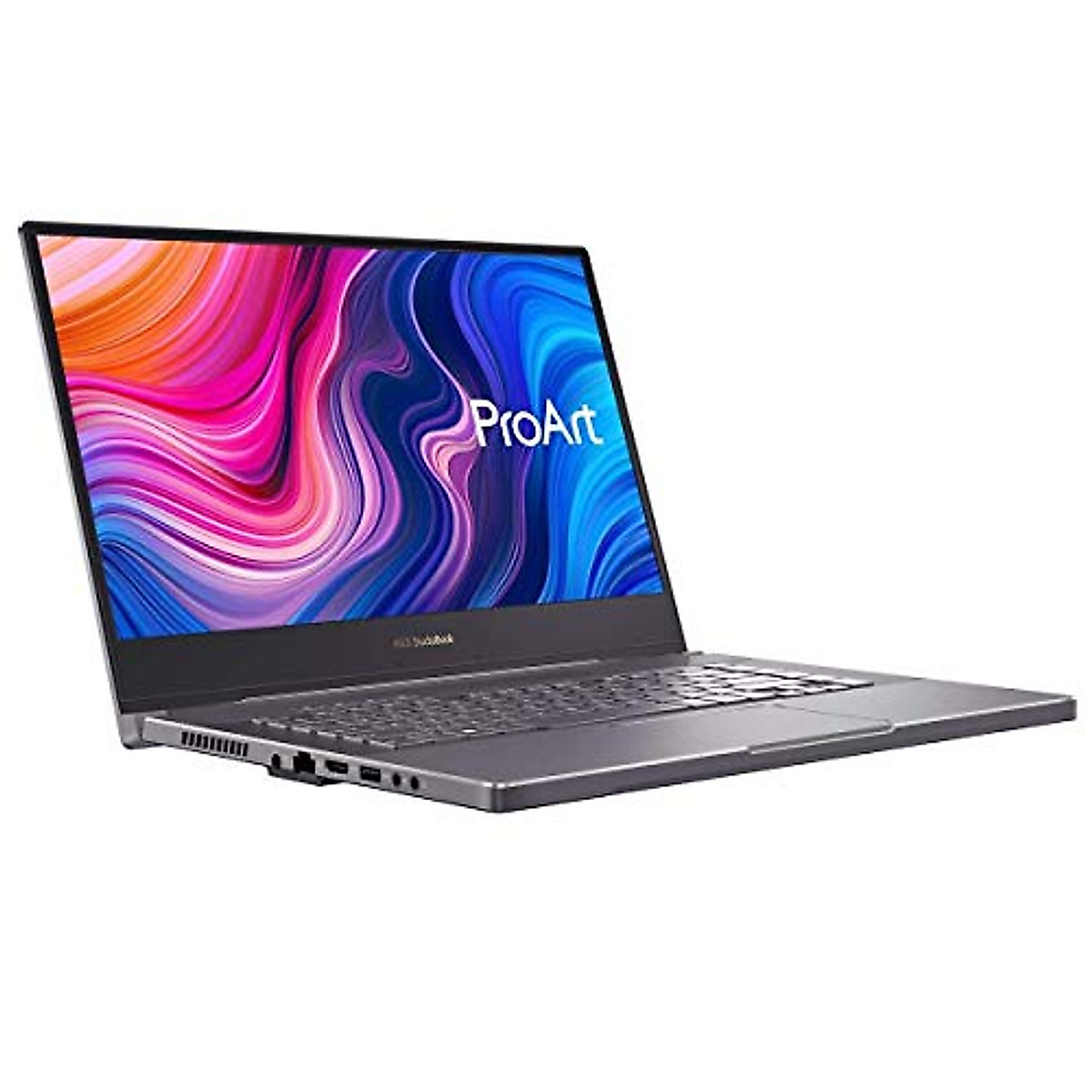 ASUS ProArt StudioBook 15 Mobile Workstation Laptop 15.6” 4K UHD NanoEdge Bezel, Intel Core i7-9750H 32GB DDR4 512G+512GB RAID 0 SSD NVIDIA GeForce RTX 2060 Win 10 Pro Star Grey H500GV-XS76 (Renewed)