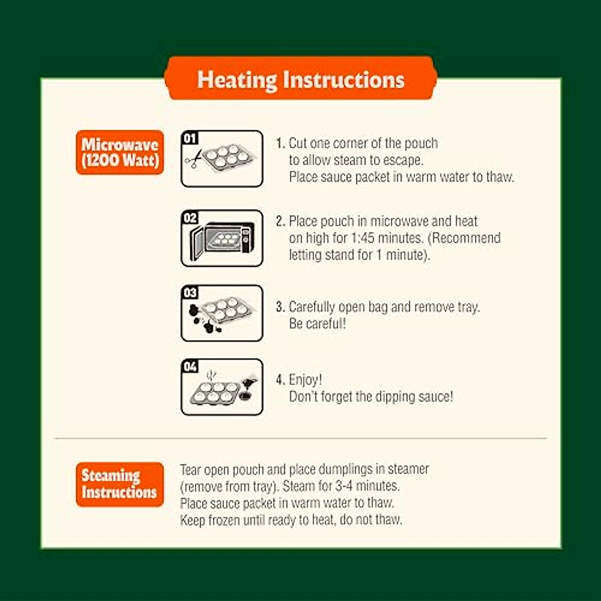 Bibigo Chicken and Vegetable Steamed Dumplings, 6 Oz