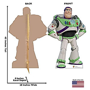 Advanced Graphics Buzz Lightyear Life Size Cardboard Cutout Standup - Disney Pixar Toy Story 4 (2019 Film)