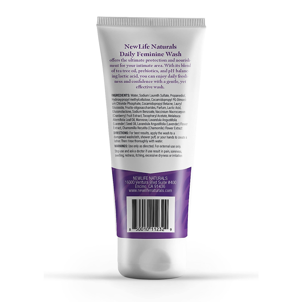 NewLife Naturals Daily Feminine Wash for pH Balance and Odor Control for Feminine Hygiene Intimate Wash for Women - With Prebiotics and Tea Tree Oil - Paraben Free - USA 8oz