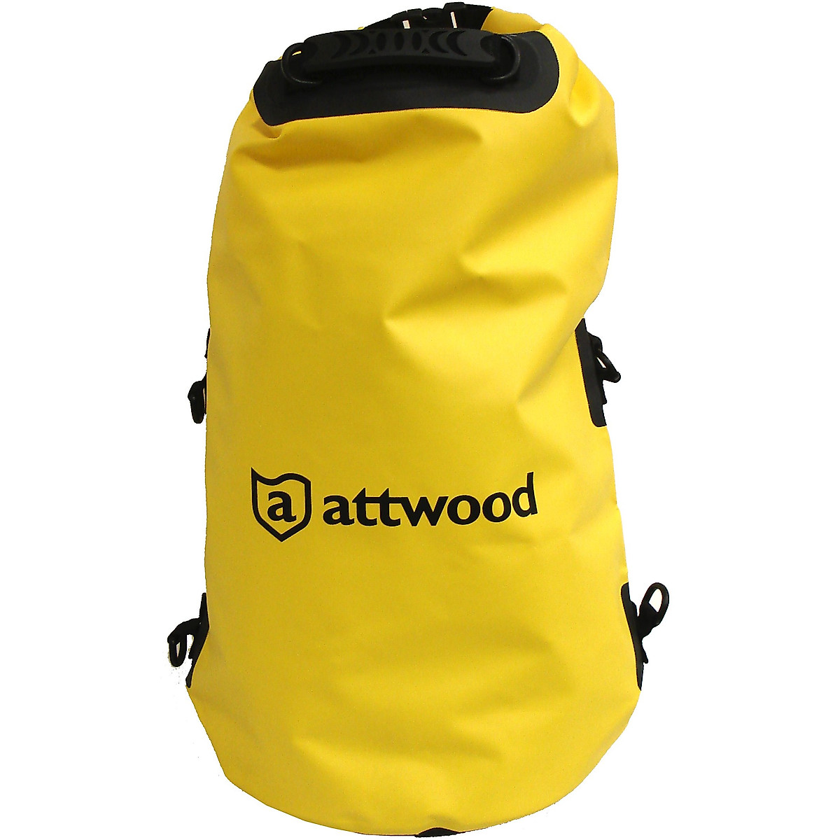 Attwood 11894-2 40 Liter Dry Bag Roll Top for Boating, Kayaking, Camping, Swimming, and Fishing, Yellow