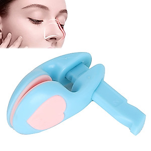 Professional Nose Bridge Straightener Corrector,Silicone Nose Shaper Lifter Clip, Nose Beauty Clip for Lifting Slimming Clips for Women Men(blue)