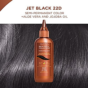 Clairol Professional Beautiful Collection Hair Color, 22d Jet Black, 3 oz