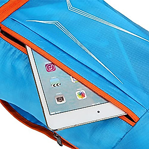 Small Hiking Backpack, 15L Lightweight Travel Backpack Packable Backpack Daypack for Women Men (Black)