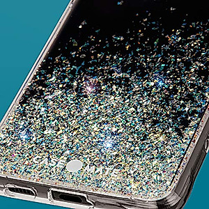 Case-Mate Samsung Galaxy S21 Case - 6.2" Twinkle Ombre Stardust - 10ft Drop Protection with Wireless Charging - Luxury Bling Glitter Case for S21 5G - Anti Scratch, Shock Absorbing Materials