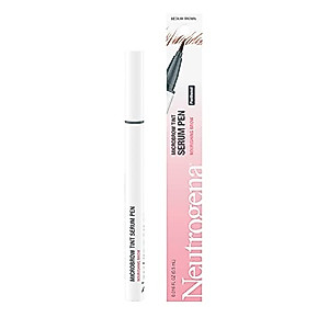Neutrogena Microbrow Tint Serum Pen, Precision Tipped Tinted Eyebrow Pen with Panthenol to Nourish & Condition Brows, Helps Create Fuller, Natural-Looking Brows, Medium Brown, 0.016 Fl. Oz