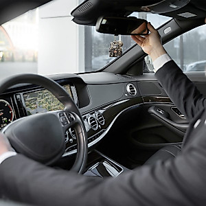 Moioee Car Rear View Mirror Hanging Ornament, Personalized Army Backpack Boost Decor, Military American Soldier Christmas Ornament Gift, Car Interior Rearview Pendant Accessories (Style E)