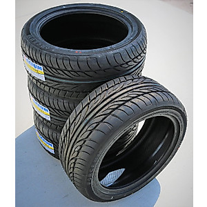 Set of 2 (TWO) Forceum Hena All-Season Passenger Car High Performance Radial Tires-225/45R17 225/45ZR17 225/45/17 225/45-17 94W Load Range XL 4-Ply BSW Black Side Wall UTQG 400AA