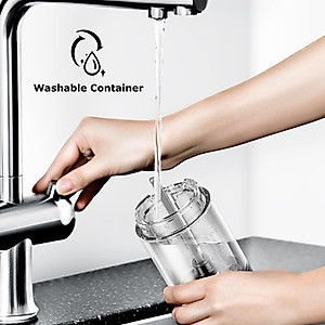 Bonsenkitchen Electric Salt and Pepper Grinder Set, Battery Operated(Not Included),2 Pack Automatic Salt & Pepper Mill Shakers with LED Light, Adjustable Coarseness, Storage Base, 95ml Large Capacity