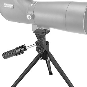 BARSKA AF12652 Table Top Tripod for Cameras, Binoculars, Spotting Scopes, and More, Black