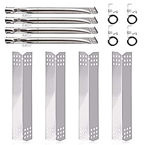 Yiming Grill Replacement Parts for Home Depot Nexgrill 4 Burner 720-0830H, 720-0783E, BHG 720-0783H, 720-0783W Grill Parts. Stainless Steel Heat Plates, Burners and Igniters for Ken/More 122.33492410