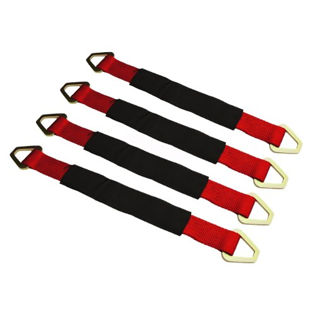 24" Red Axle Straps (4 Pack)