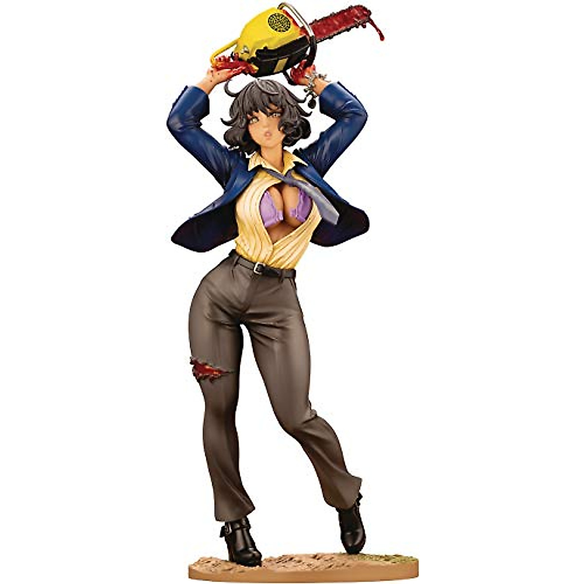 Kotobukiya Texas Chainsaw Massacre: Leatherface (Dance Version) Bishoujo Statue, Multicolor