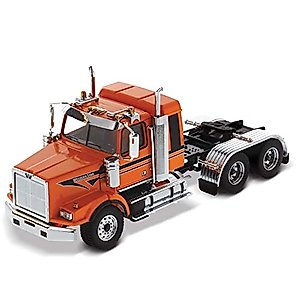 Diecast Masters Western Star 4900 SB Sleeper Tandem Tractor | Real Truck Specifications | 1:50 Scale Model Semi Trucks | Diecast Model by Diecast Masters 71063