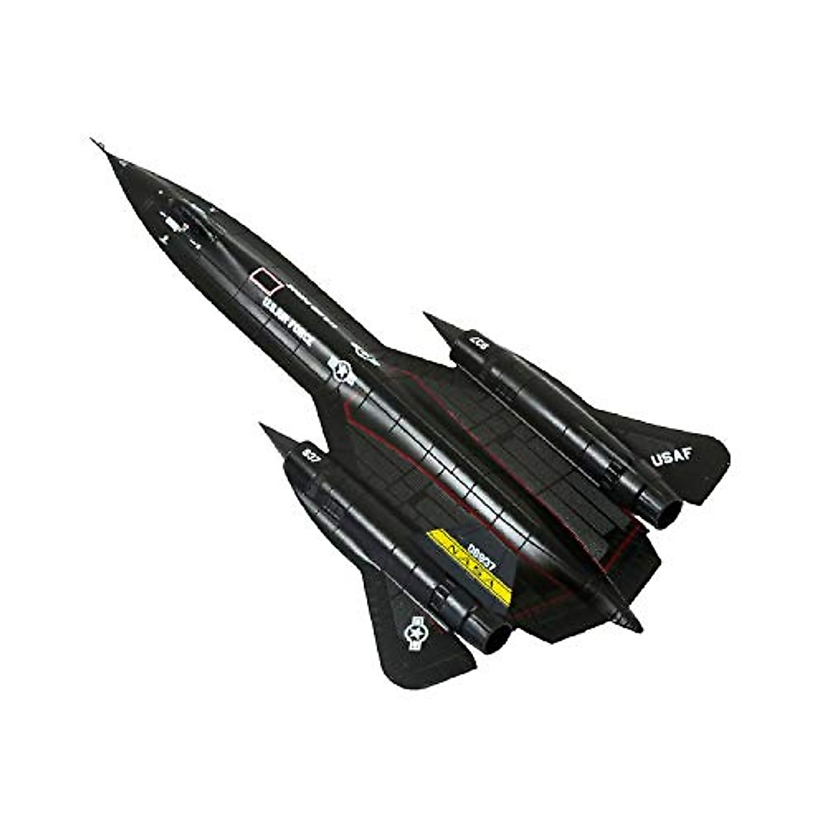 1/144 SR71 Blackbird High-altitude Reconnaissance Aircraft Metal Fighter Military Model Diecast Plane Model for Collection or Gift
