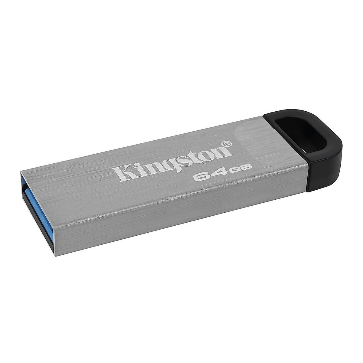 Kingston DataTraveler Kyson 64GB High Performance USB 3.2 Metal Flash Drive | Speeds up to 200MB/s | DTKN/64GB