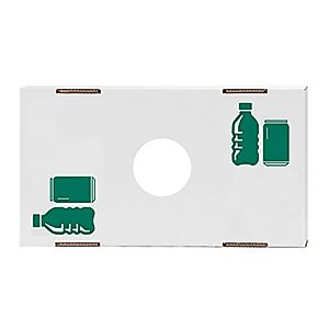 Bankers Box Slim Bottle Recycling Lid, 10 Pack, Lid Only (7320901)