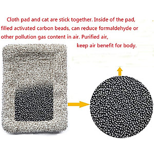 KKUSSOLL Realistic Dog Plush Small Sleeping Doggie Lying Border Collie German Shepherd Puppy Baby pup Ornaments can Absorb poisonlus Elements in air