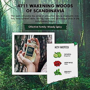 4711 Acqua Colonia Intense Wakening Woods Of Scandinavia by Muelhens for Unisex - 5.7 oz EDC Spray