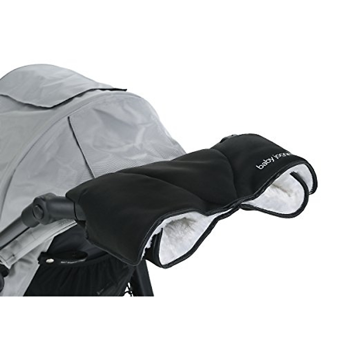 Baby Jogger Plush Stroller Hand Muff Neoprene, Black, 0.7 pounds