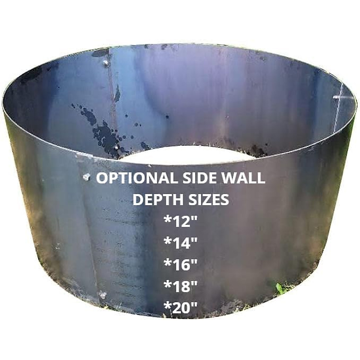 Higley Welding Steel Fire Pit Ring Liner 60" x 14"