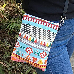 KINTOR Sugar Glider Bonding Pouch Carry for Rat Hedgehog Small Pocket Pets (Pink Ethnic, 8.7x6.3inch)