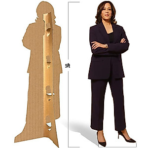 5Ft Kamala Harris for President 2024 | Cardboard Cutout | Life Size Standee | Picture Poster Photo Print - Cardboard