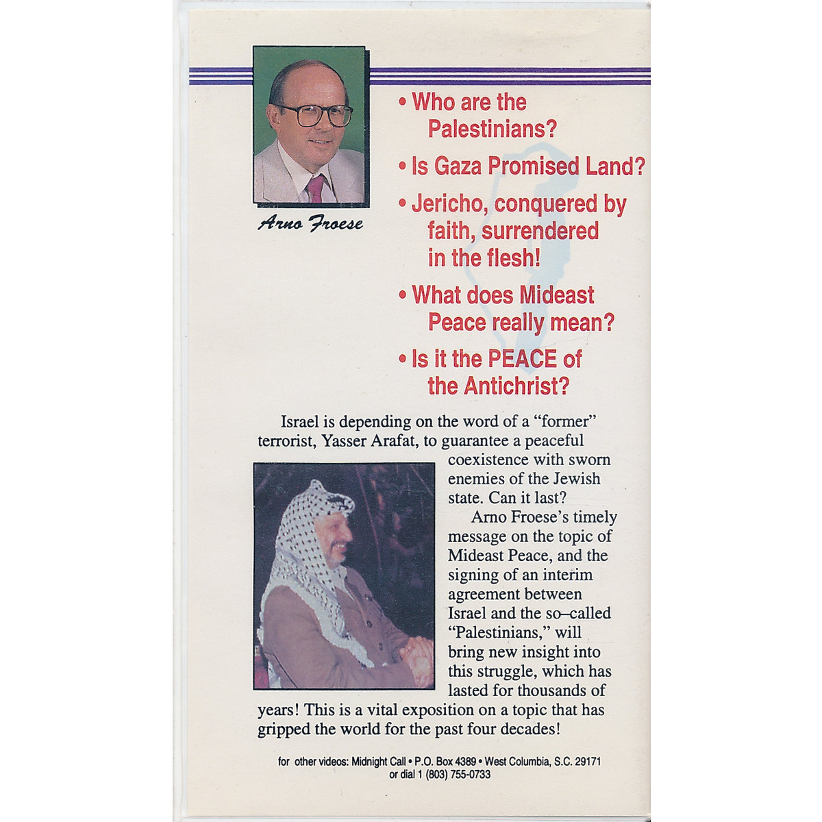 Mid East Peace (With Arno Froese)