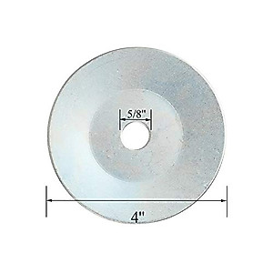 4" Airway Flange Kit Airway Buff Safety Flange Kit for Angle Grinder with 5/8" Arbor Hole - 1 Set