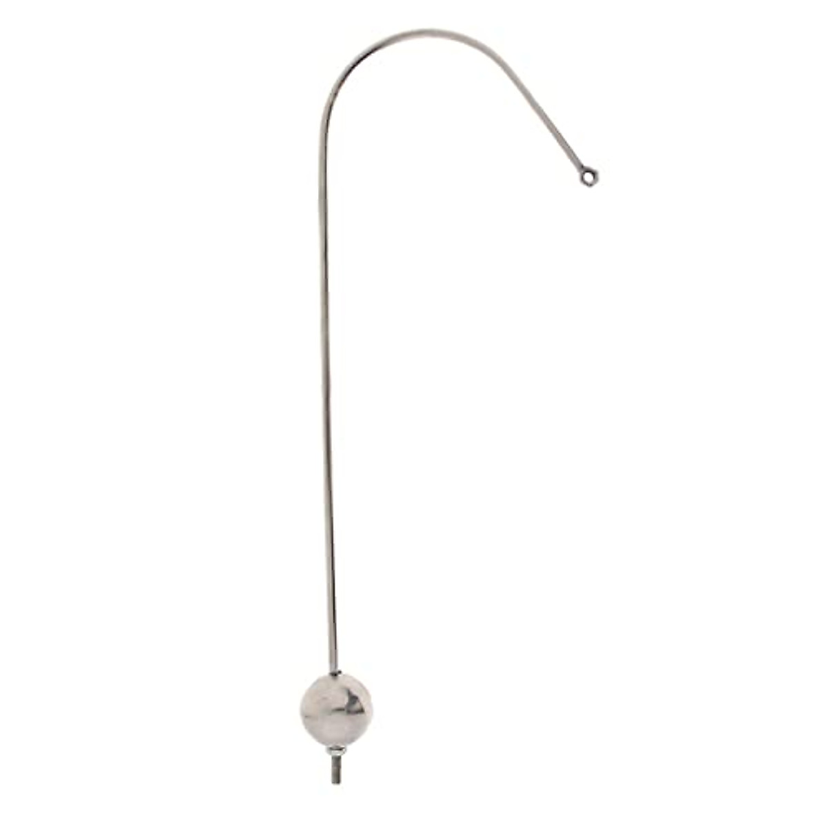 Baosity Bird Stainless Steel Hook Cage Perch Toys Stand Holder for Hamster Squirrel Macaw African Greys Finch Parakeet