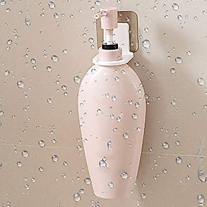 jomgeroz Suction Cup Rack Shower Gel Shampoo Soap Liquid Wall Mount Holder Bathroom Shelf Organizer Hook bathroom shelf unit wall mounted