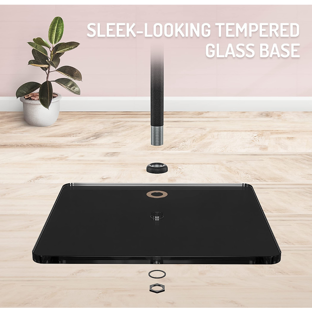 Skywin VR Glass Stand - HTC Vive Compatible Sensor Stand and Base Station for Vive and Rift Constellation Sensors (2-Pack)