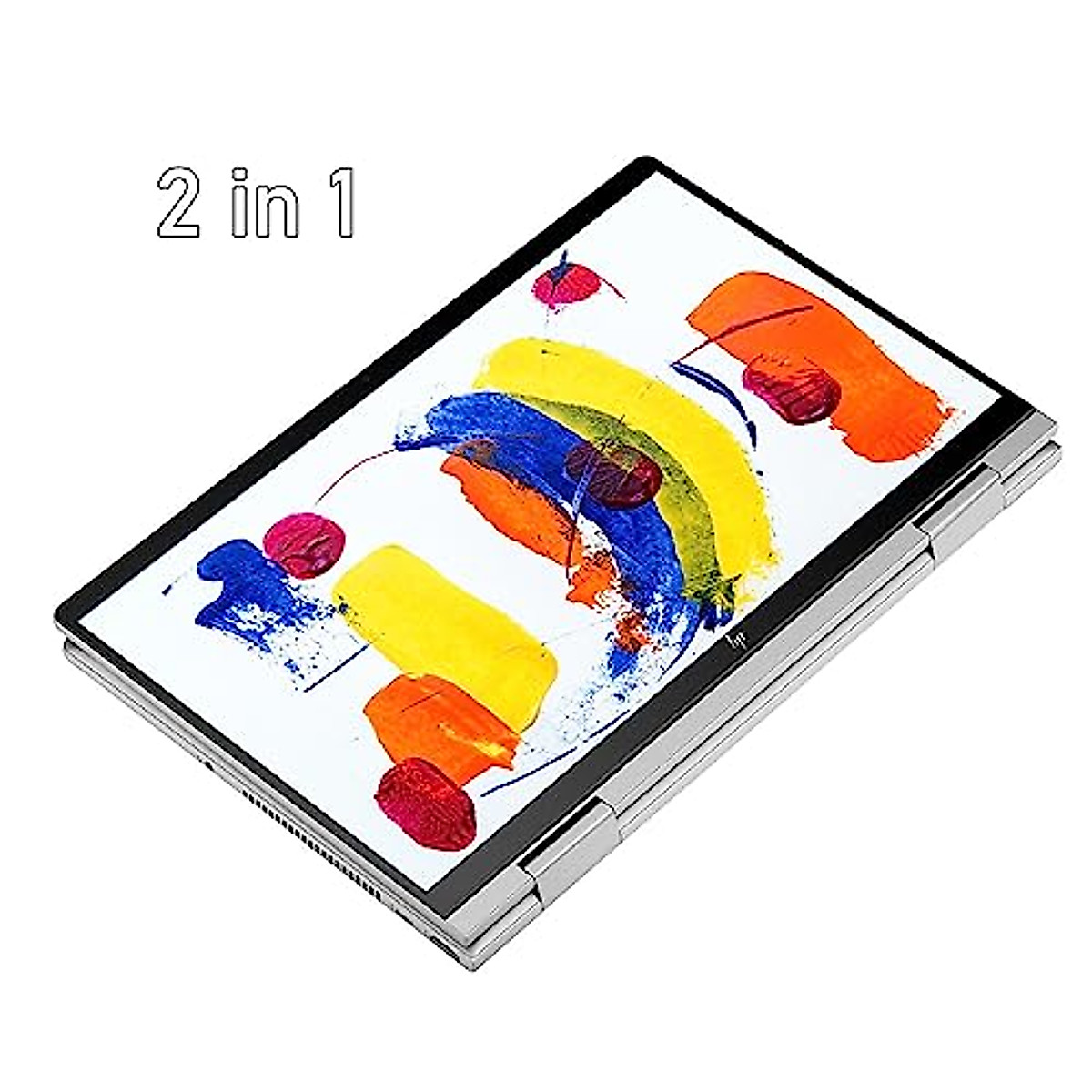 HP Envy x360 2-in-1 14" FHD IPS Touchscreen Laptop Intel Core i5-1335U(Beats i7-1260U) Backlit KB Fingerprint Reader, Windows 11 | Natural Silver (8GB RAM | 512GB SSD) (14 inch)