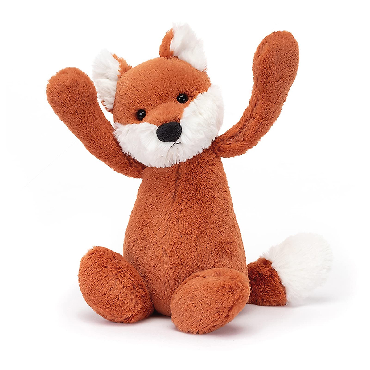 Jellycat Bashful Fox Cub Stuffed Animal, Small 7 inches | Woodland Plush Toy | Classic Children's Gift
