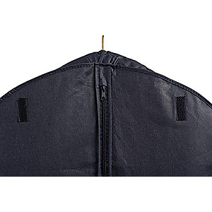 Tuva Breathable Fur Coat & Suit/Dress Garment Bag, 60" Black, with Handles Tuva Inc.