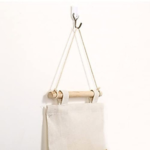 Muellery Hanging Storages on Wall Mounted Organizer Over the Door Pockets Storages Yellow TPAF117674