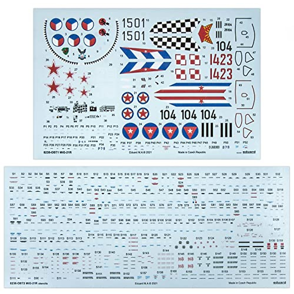 Eduard Models MiG-21R ProfiPack Aircraft