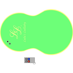 Lu Lu's Lullaby Baby Memory Foam Diaper Changing and Mattress Topper, USA Patented, Featuring Soothing Vibration and Heart Beat Sound which Emulates The Baby in The Womb. by Axis International