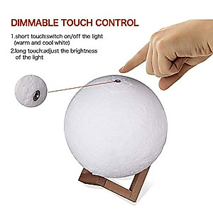 3D Moon Quran Speaker Light, Portable Quran Speaker APP Control Remote Small Moon Light Night Light with Bluetooth Eid Mubarak hajj Gifts…