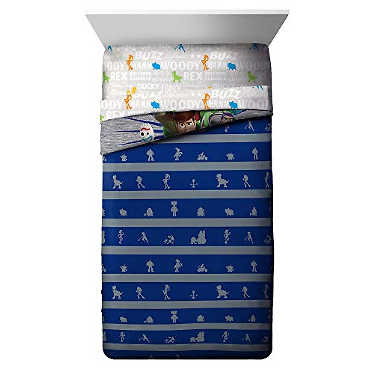 Jay Franco Disney Pixar Bed Set, Twin, Toy Story 4
