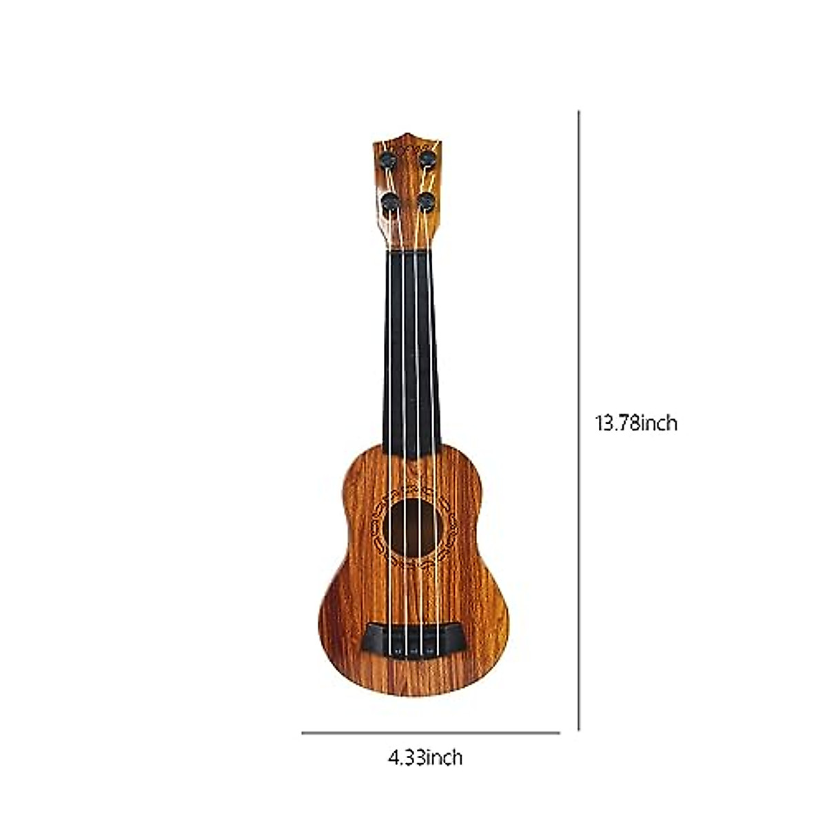 Kids Toy Ukulele, Kids Guitar Musical Toy, Beginner Musical Instrument 14 inches with 4 Strings Mini Guitar for Skill Improving Kids Play Early Educational Pre School Children Toddler