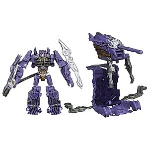 TRANSFORMERS DARK OF THE MOON CYBERVERSE SHOCKWAVE with Fusion Tank